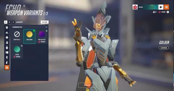 10 Gold Weapons /Overwatch 2 / Full Mail Access / see the picture ...