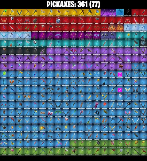 [PC] Fa 524 skins Wildcat / IKONIK / TRAVIS SCOTT / Minty / Leviathan Axe / Renegade Raider ...