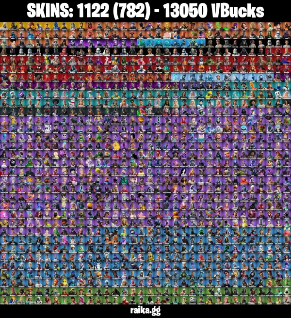 [ALL PLATFORM] 1122 skins | OG STW | Rogue Spider Knight | John Wick ...