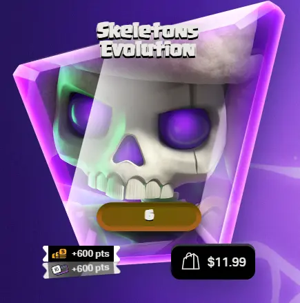 BUY A EVOLUTION EVO CARD SUPERCELL OFFICIAL STORE LOGIN CHEAP PRICE - iGV