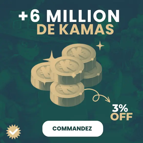 6 000 000 Kamas - Livraison 20 min - Talok - iGV