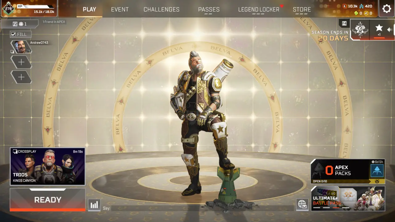 APEX Legends/Bloodhound Heirloom/74 Legendary/DEVOTION (reactive ...