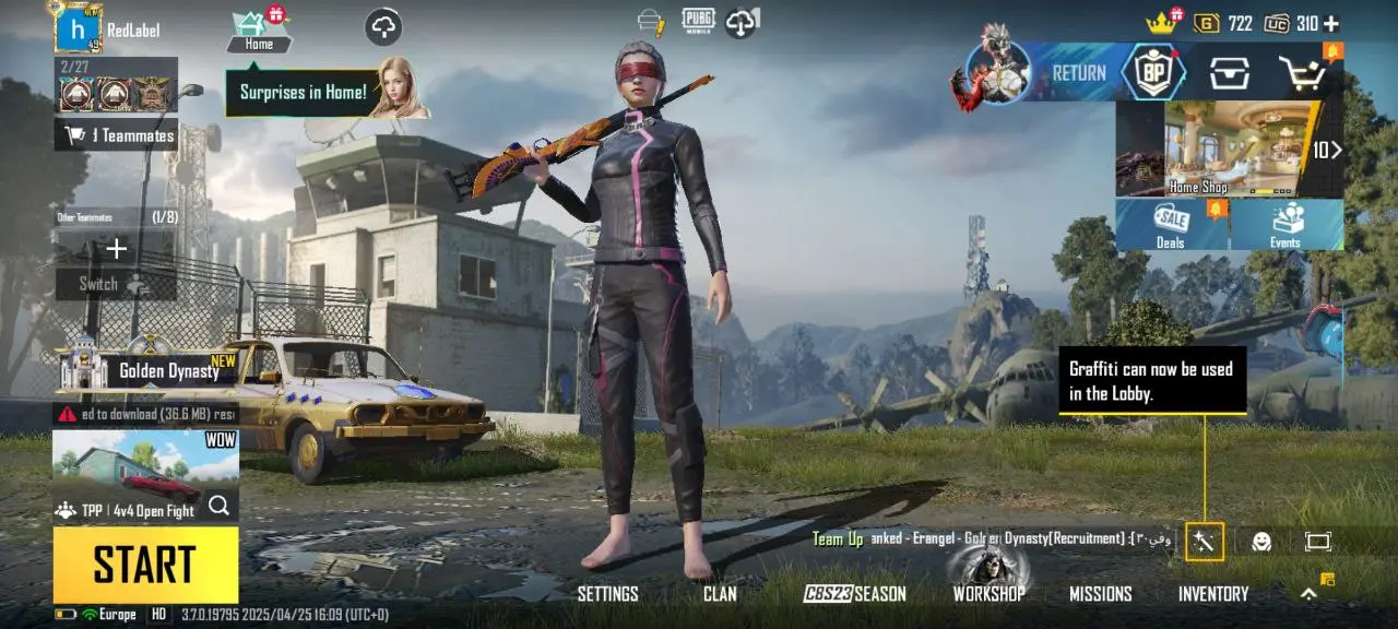 7 upgrade gun--310 UC--LEVEL 49-[CLOTH SET 41--HELMET 7--BAG 6 ]- LOGIN ...