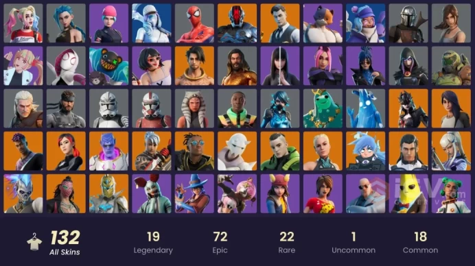 [PSN/XBOX/PC] 132 skins | Wildcat | Arcane Jinx | Gear Specialist Maya ...