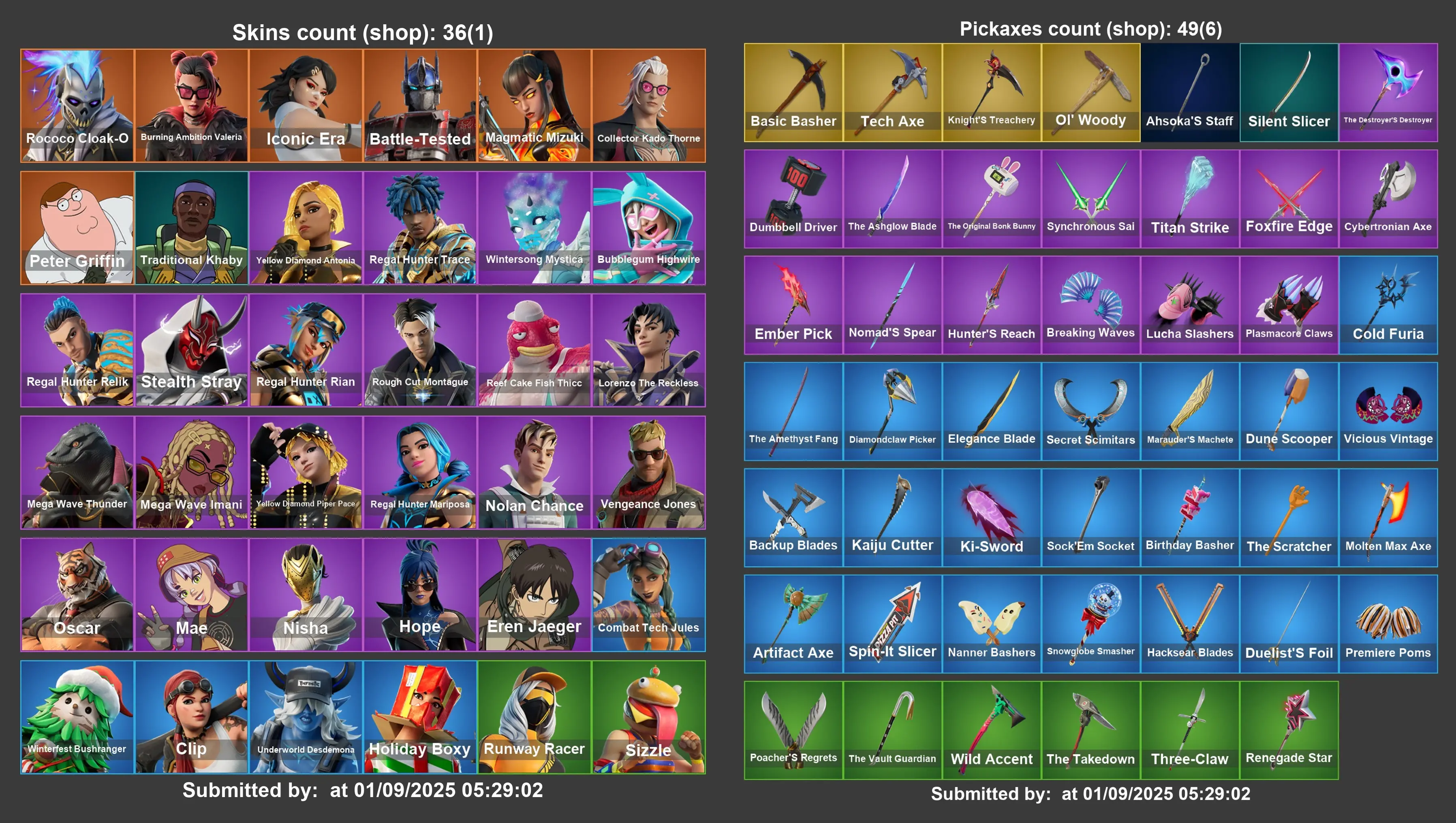 [Rent Cheap Accounts for 14 Days]36 skins | Rococo Cloak-o | Burning ...