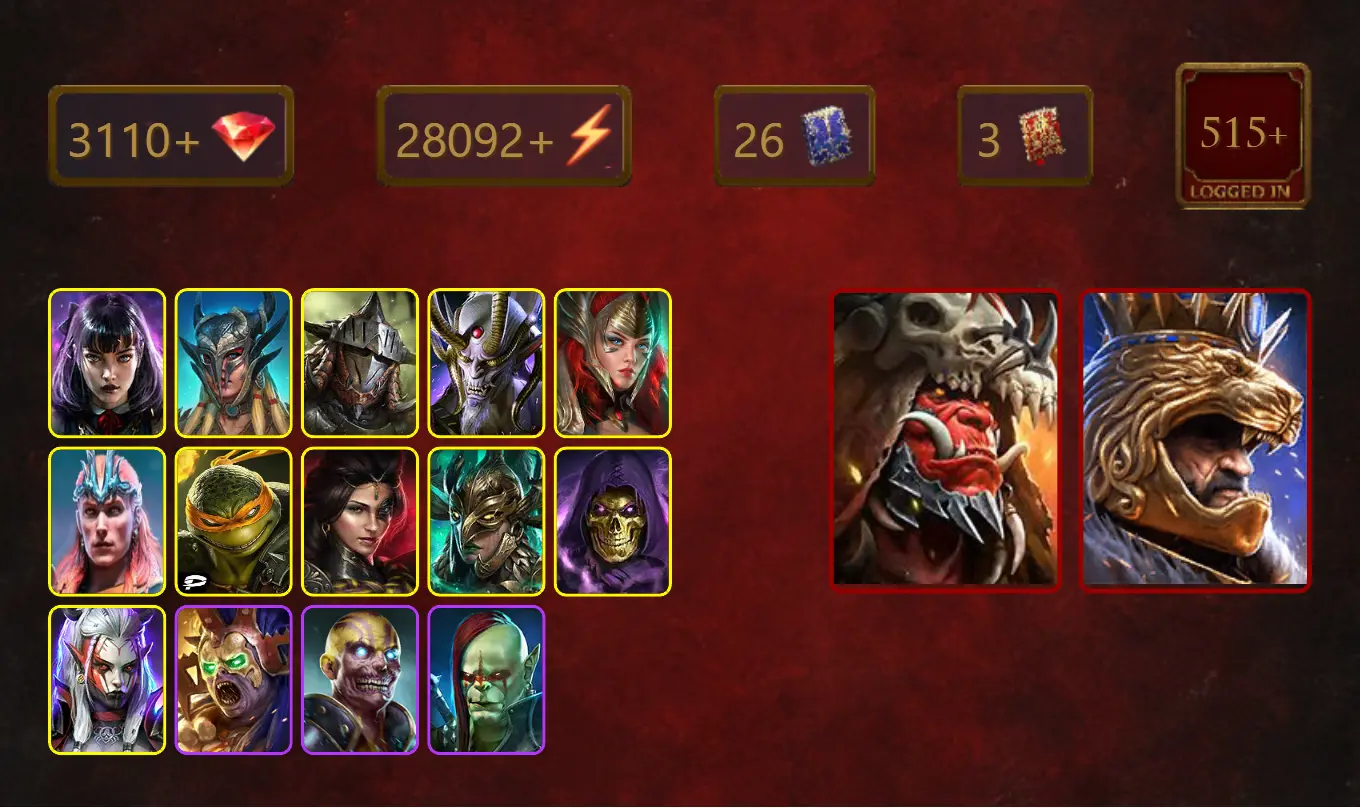 [STARTER][Double Mythical]+Ash'nar Dragonsoul+Arbiter+Androc+Alice+Scyl ...