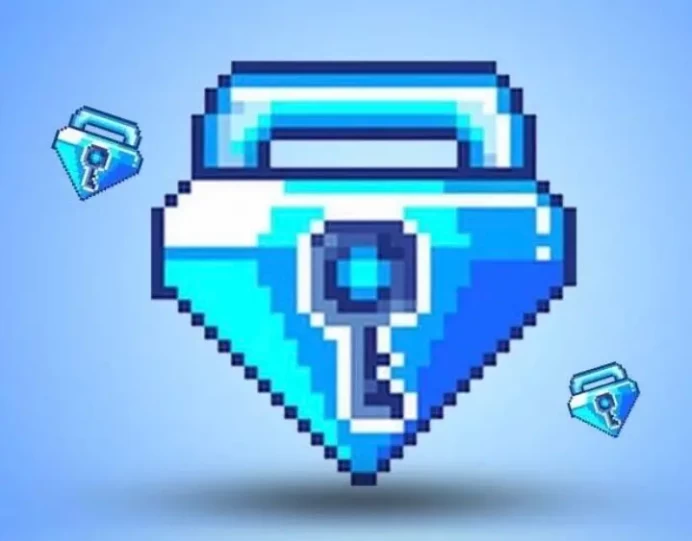 100 Diamond Locks = 1 Blue Gem Lock - iGV
