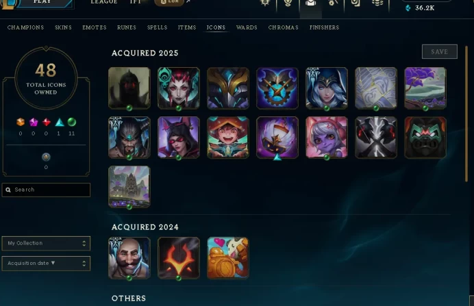 EUW-P4/ +28,+27LP GAIN// 7 SKIN(3 EPIC) // 4LVL HONOR// CHEAPEST ...