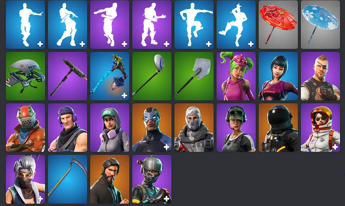 [PC//XBOX/NINTENDO] 44 skins | The Reaper | Elite Agent | Trailblazer ...