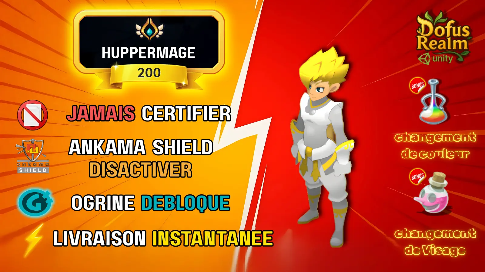 Huppermage Niveau 200 Brial • Jamais Certifié • Ultra Sécurisé - iGV