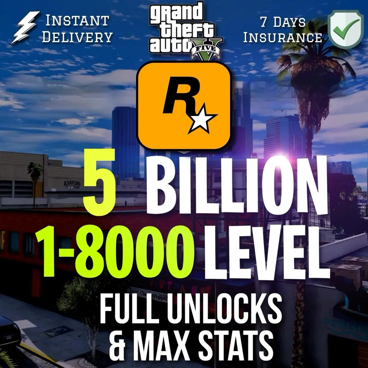 [GTAV - ENHANCED] 5 Billion Cash | Modded Cars & Outfits | Level 500 ...