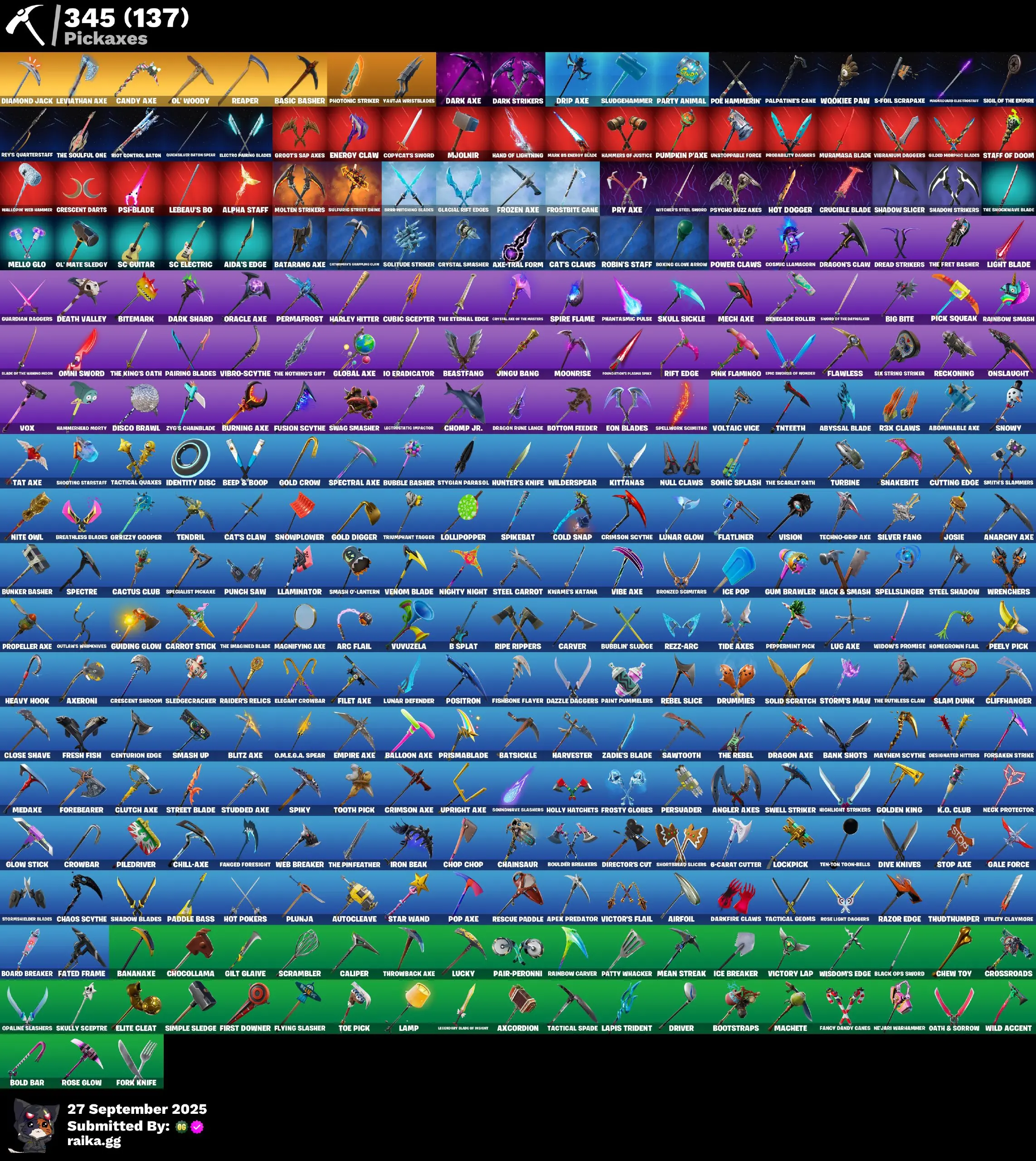 [PC/PSN/XBOX] 477 skins | OG STW | Travis Scott | Astro Jack ...