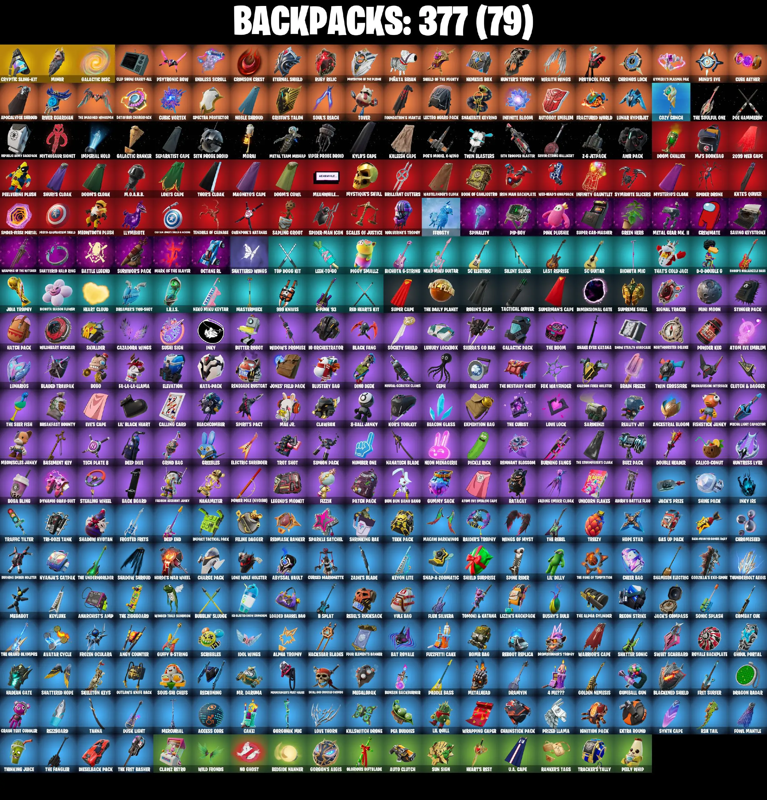 [PC/XBOX] 313 SKINS / Galaxy / Master Chief [Matte Black] / Gold Kratos ...