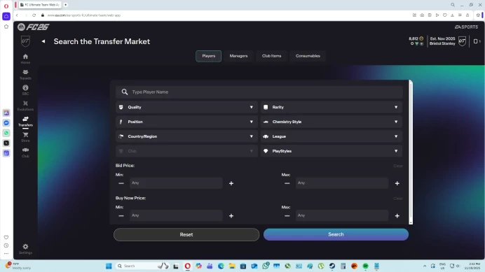 AUTOMATIC DELIVERY FC 26|STEAM // TRANSFER MARKET+WEB APP OPEN ...