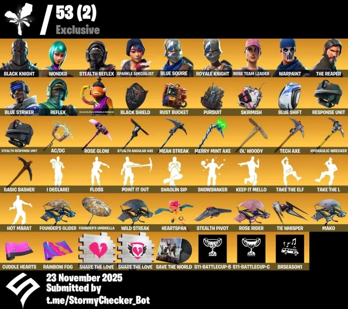 [PC/XBL/PSN] | 91 Skins| Wonder| Black Knight| Merry Mint| Stealth ...