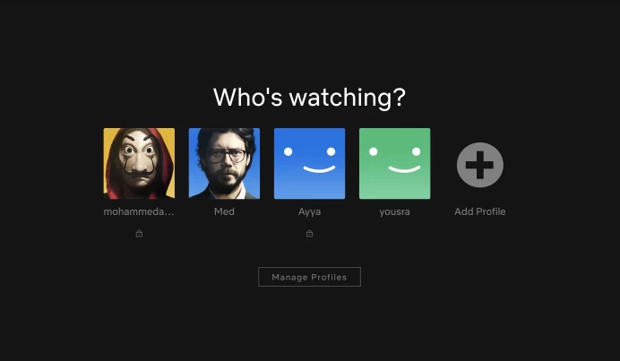 Account NFLX 4k HD Premium 1 year personnel account 100% 5 profile - iGV