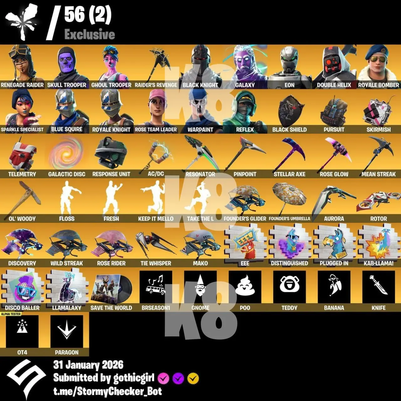 THE BEST & RAREST ACCOUNT | Alpha Tester 4 | All 3 Lama Sprays | OG ...