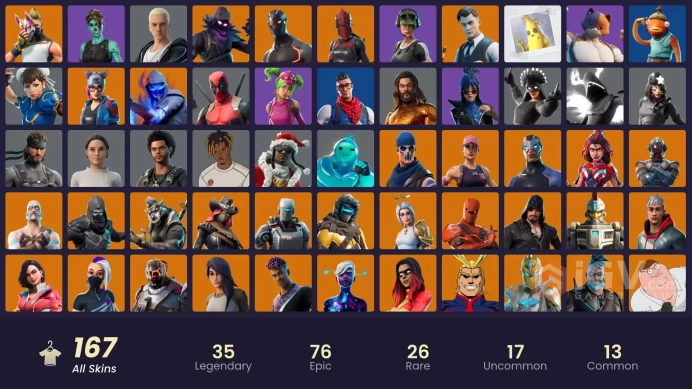 [PC|XBOX] 167 skins | OG STW | Blue Team Leader | Fishstick (World Cup ...