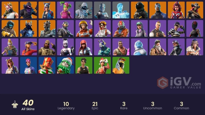 [PC/PSN/XBOX] 40 skins | Rogue Agent | Raven | Drift | Carbide | Zenith ...