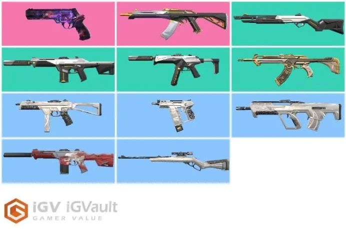 Valorant / Eu / 5700 VP Valeur de l'inventaire / 11 Skins / Nebula ...