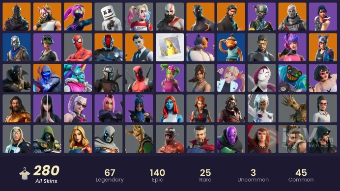 [PC/XBOX] 280 skins | OG STW | Black Knight | Sparkle Specialist | The ...