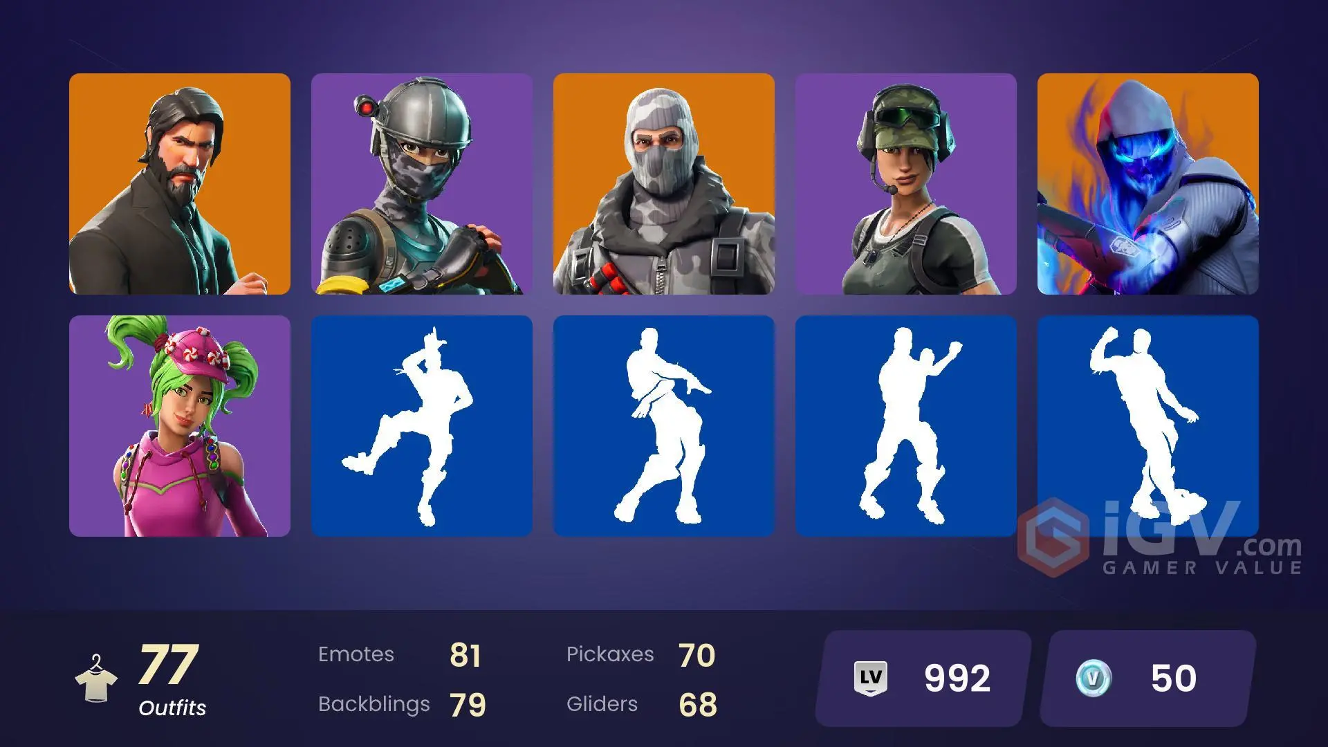 [PC/PSN/XBOX/NINTENDO] 78 Skins | OG STW | The Reaper | Elite Agent ...