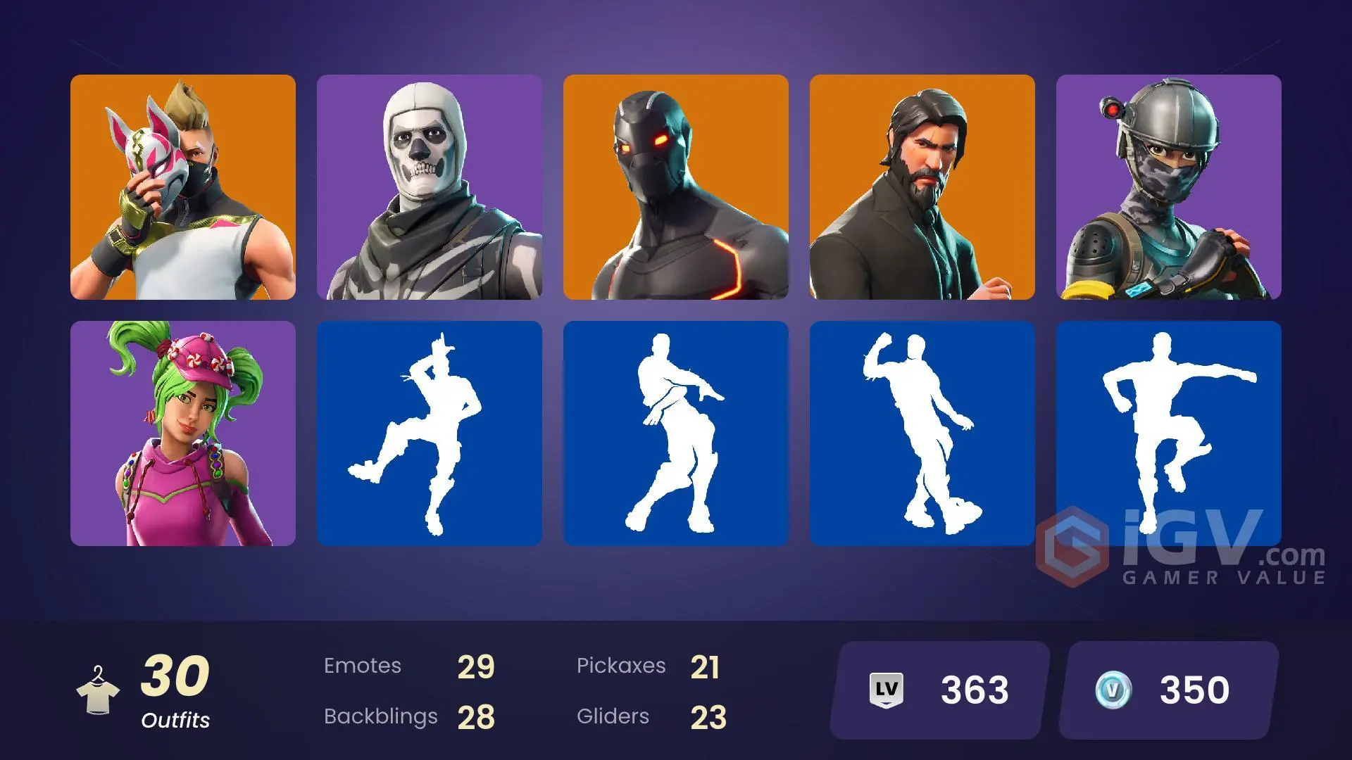 The Reaper | 30 skins | Elite Agent | Take The L | The Visitor | Valor ...