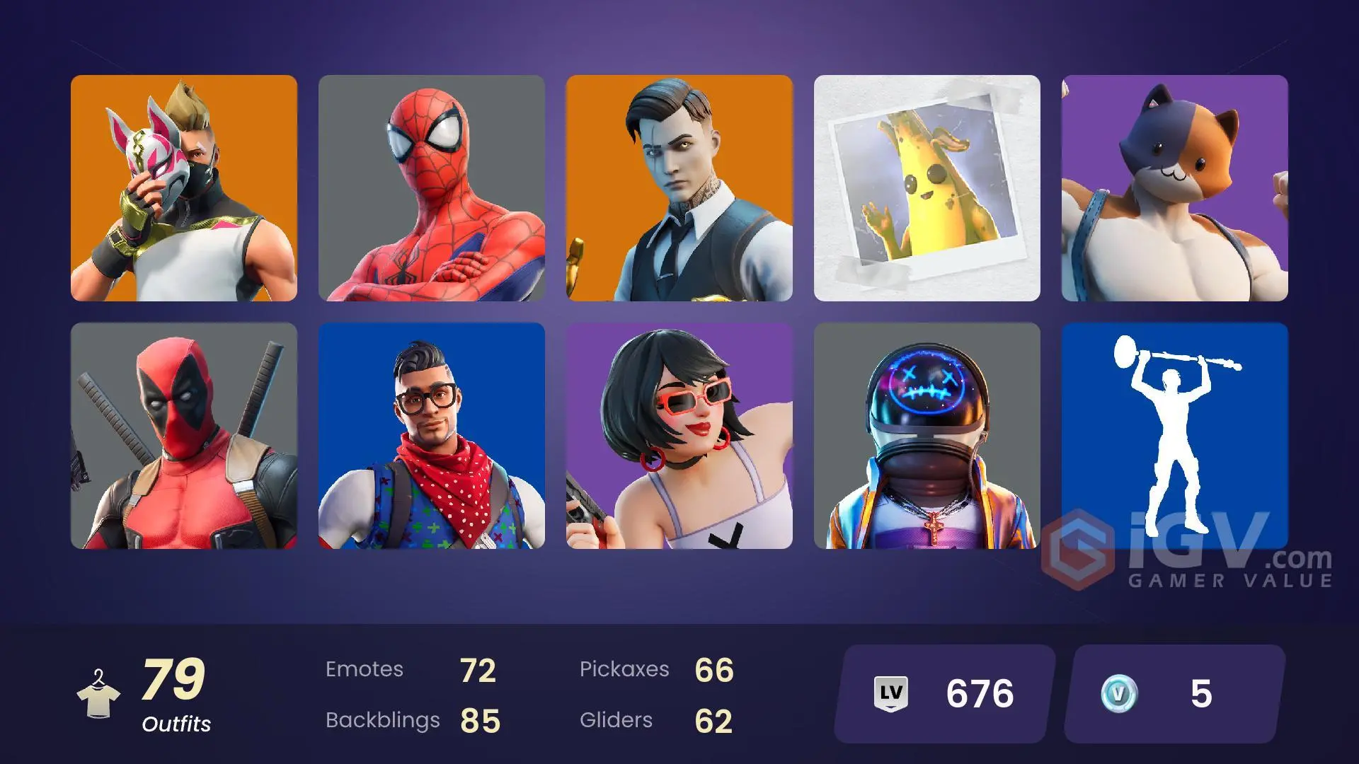 [PC] 79 skins | OG STW | Blue Team Leader | Astro Jack | Fixer | Sultura | Trilogy | Carbon ...