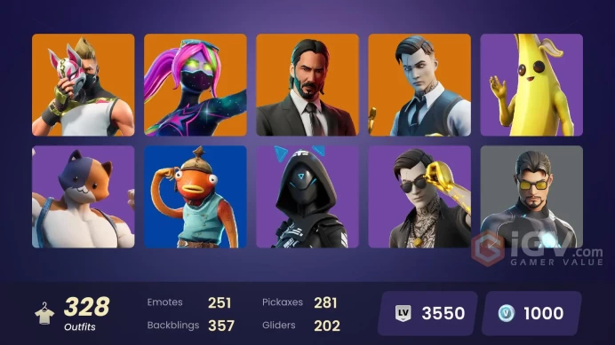 [PC/PSN/NINTENDO] 328 skins | Gold Meowscles | Gold Midas | Fishstick ...