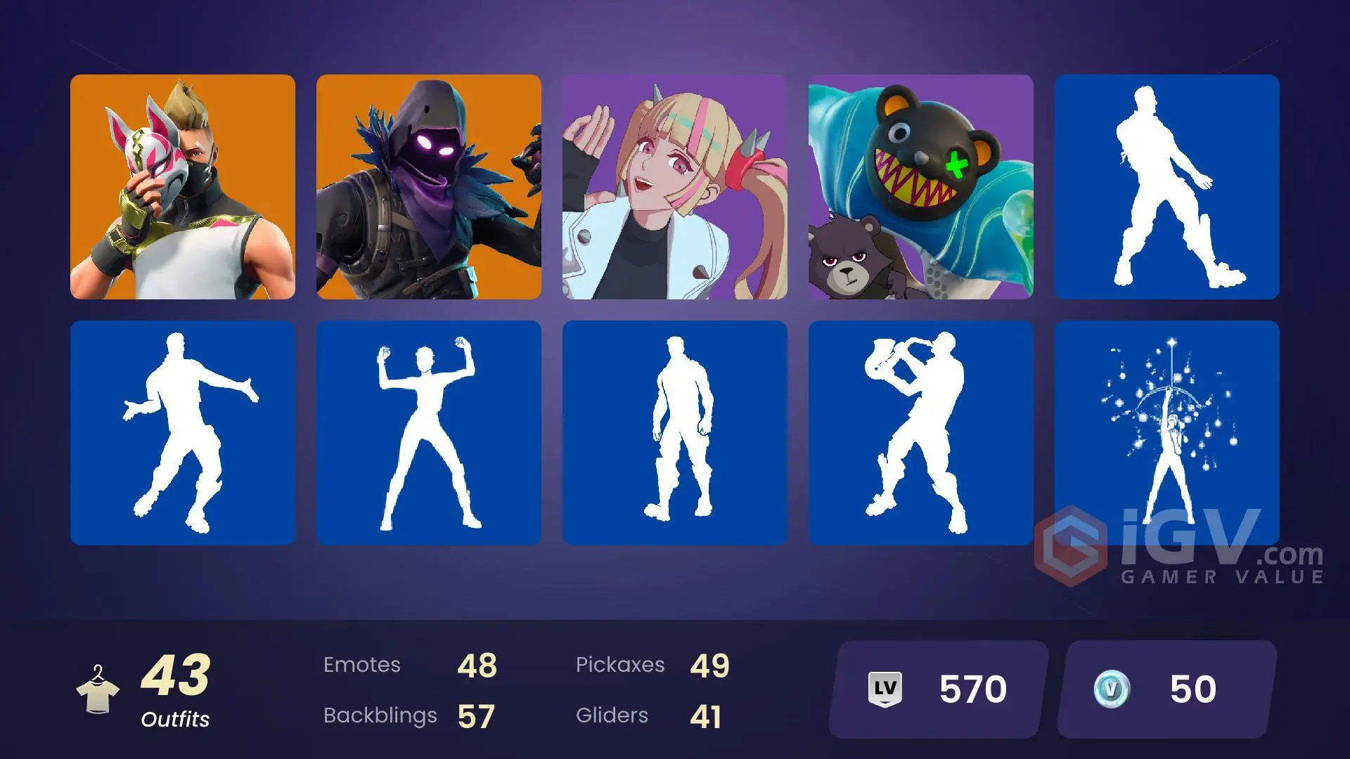 [PC/PSN/XBOX] 43 skins | Blue Striker | Ragnarok | Spectra Knight | Paradigm (Reality-659 ...