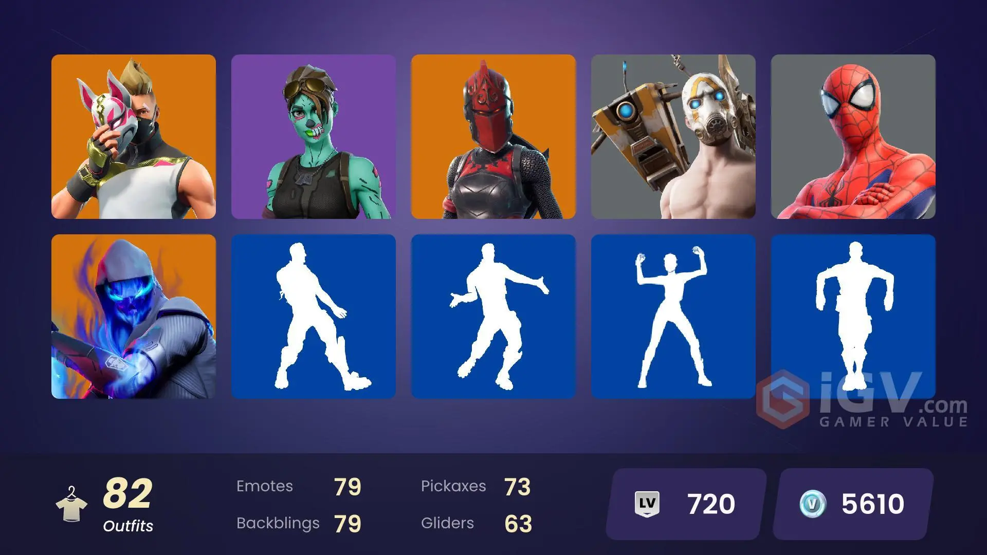 [PC / PSN / Xbox] 82 skins | og STW | Crazy bandits (og) | Catalyst ...