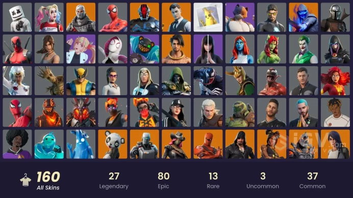 [PC/XBOX] 160 skins | Gold Midas | Sub Commander | Havoc | Eddie Brock ...