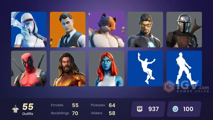 [PC/XBOX] 55 skins | Gold Midas | Midas Rex | Eternal Knight | Menace ...