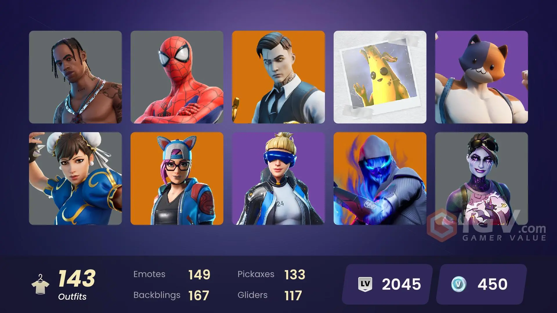 [PC] 143 skins | Neo Versa | Travis Scott | Gold Midas | Carbon ...