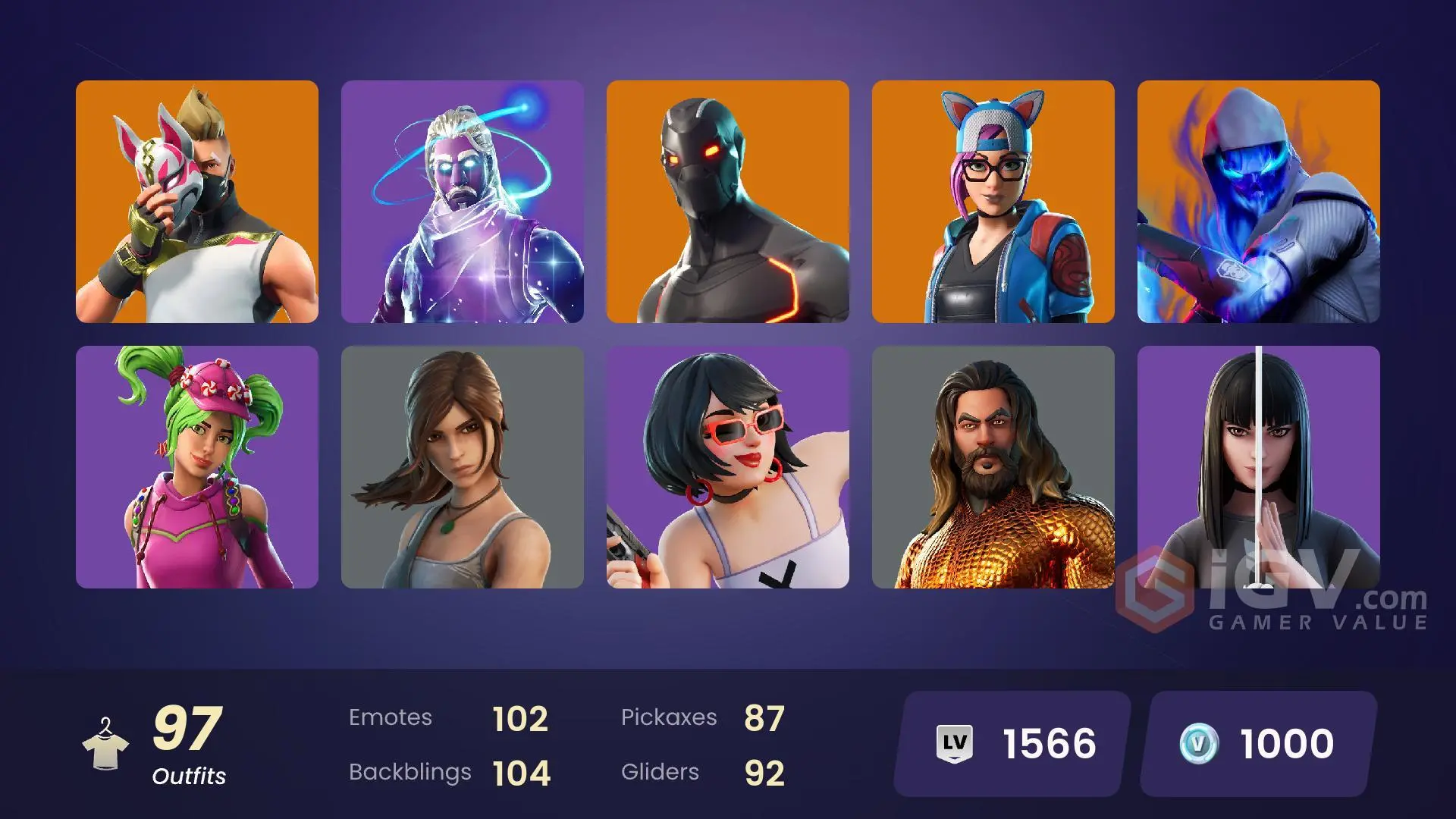 【PC-PSN-XBOX】 97 skins | Galaxy | Take The L | Rogue Agent | Lynx ...