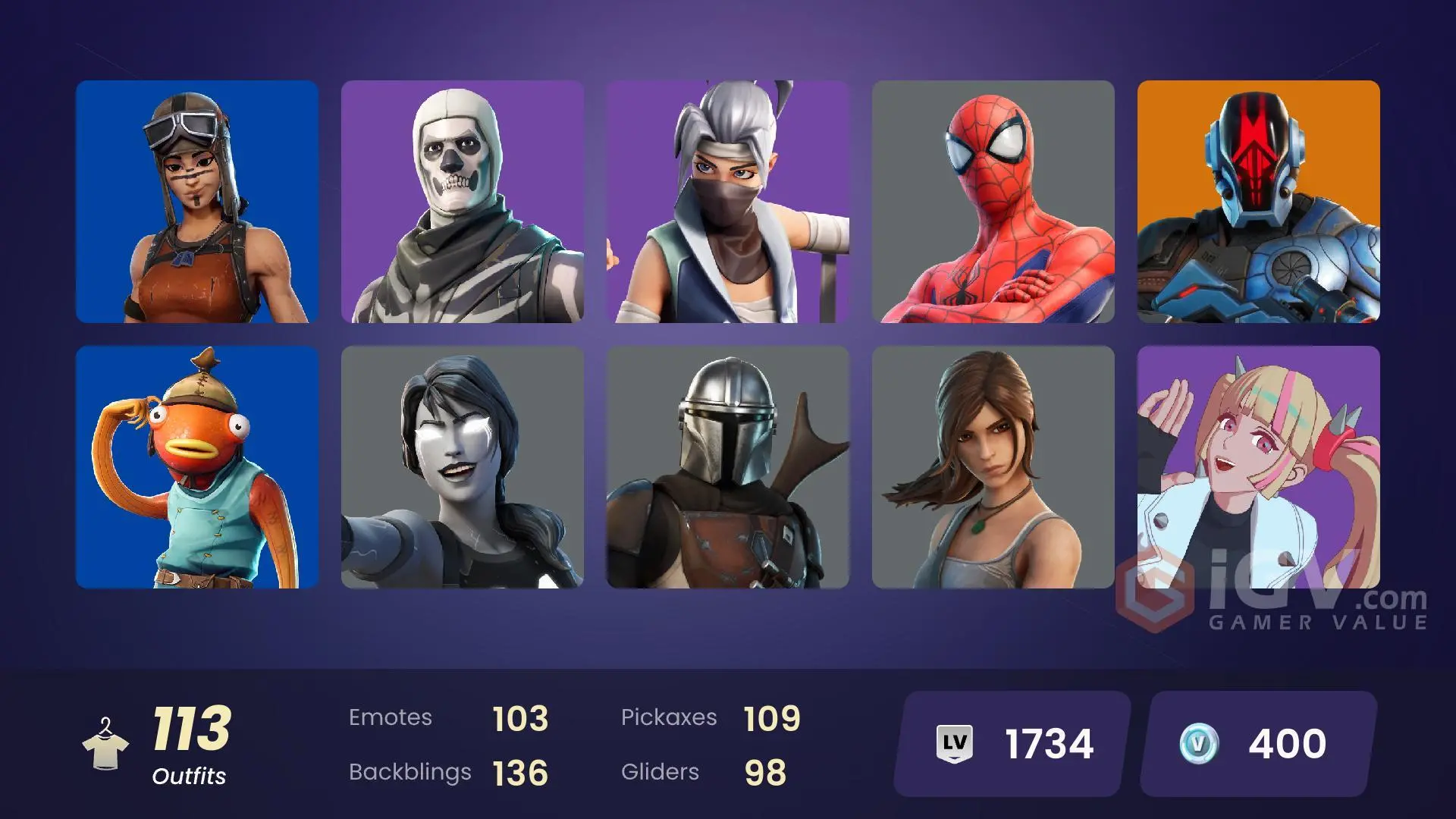 [PC/XBOX/PSN] 113 skins | Renegade Raider | Raider's Revenge ...