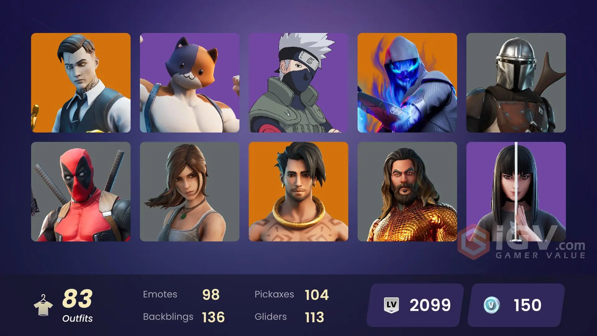 [PC/PSN/XBOX/NINTENDO] 83 Skins / Full Access / Mandalorian / Lexa ...