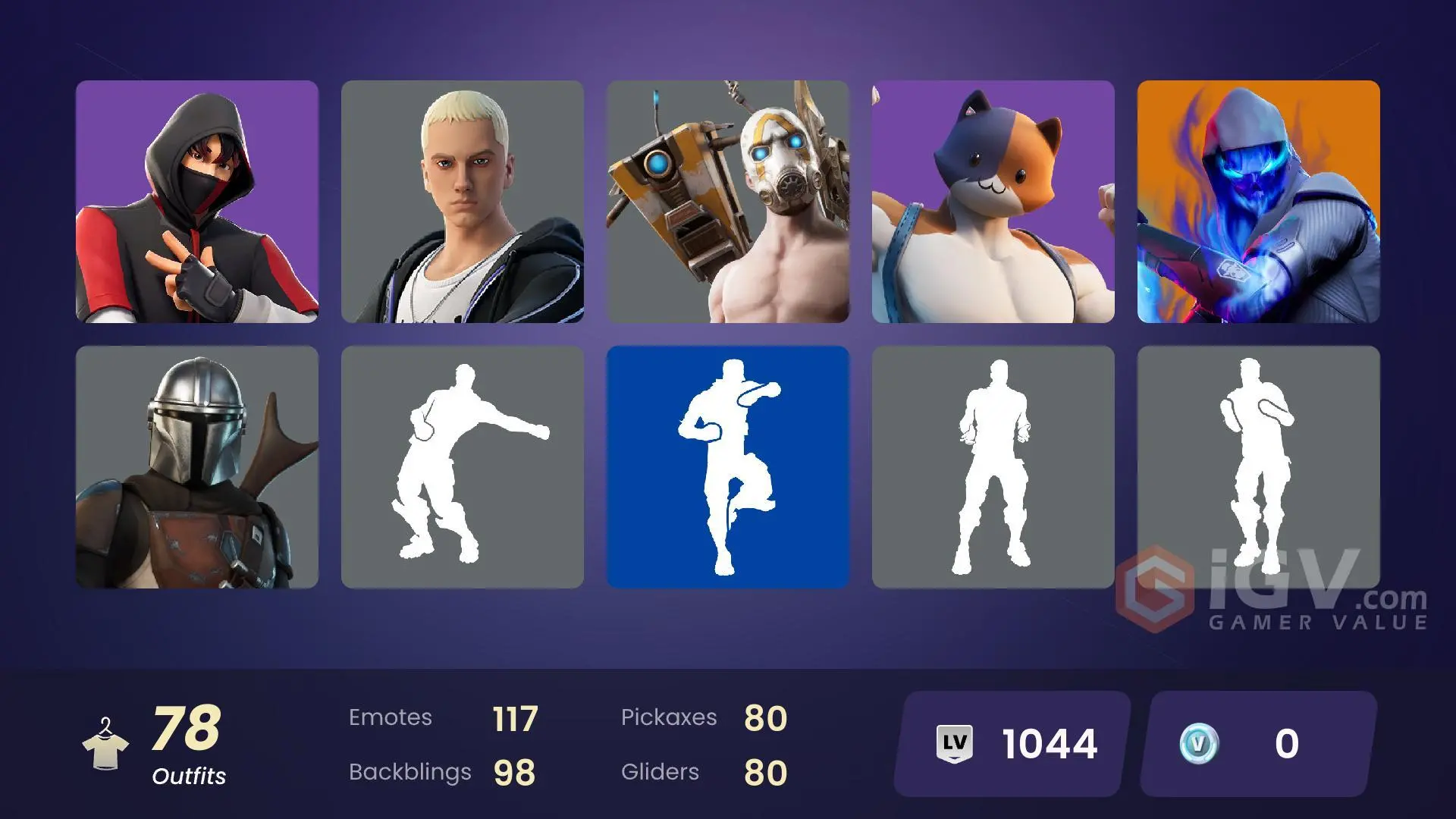 [PC/XBOX] 78 SKINS / IKONIK / TRILOGY / PSYCHO BANDIT / SPECTRA KNIGHT ...