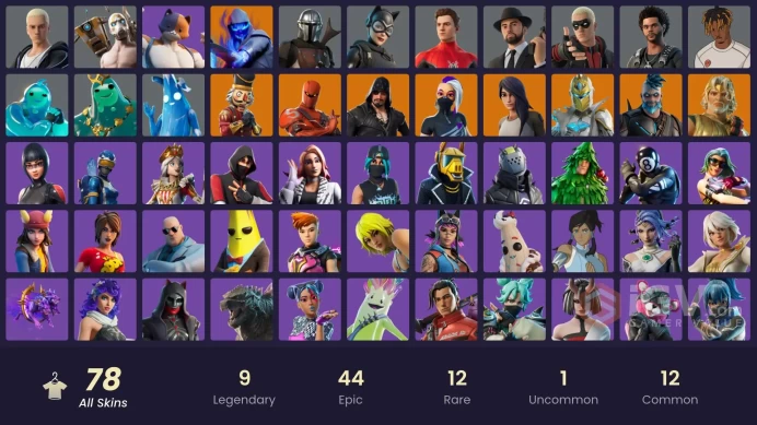 [PC/XBOX] 78 SKINS / IKONIK / TRILOGY / PSYCHO BANDIT / SPECTRA KNIGHT ...