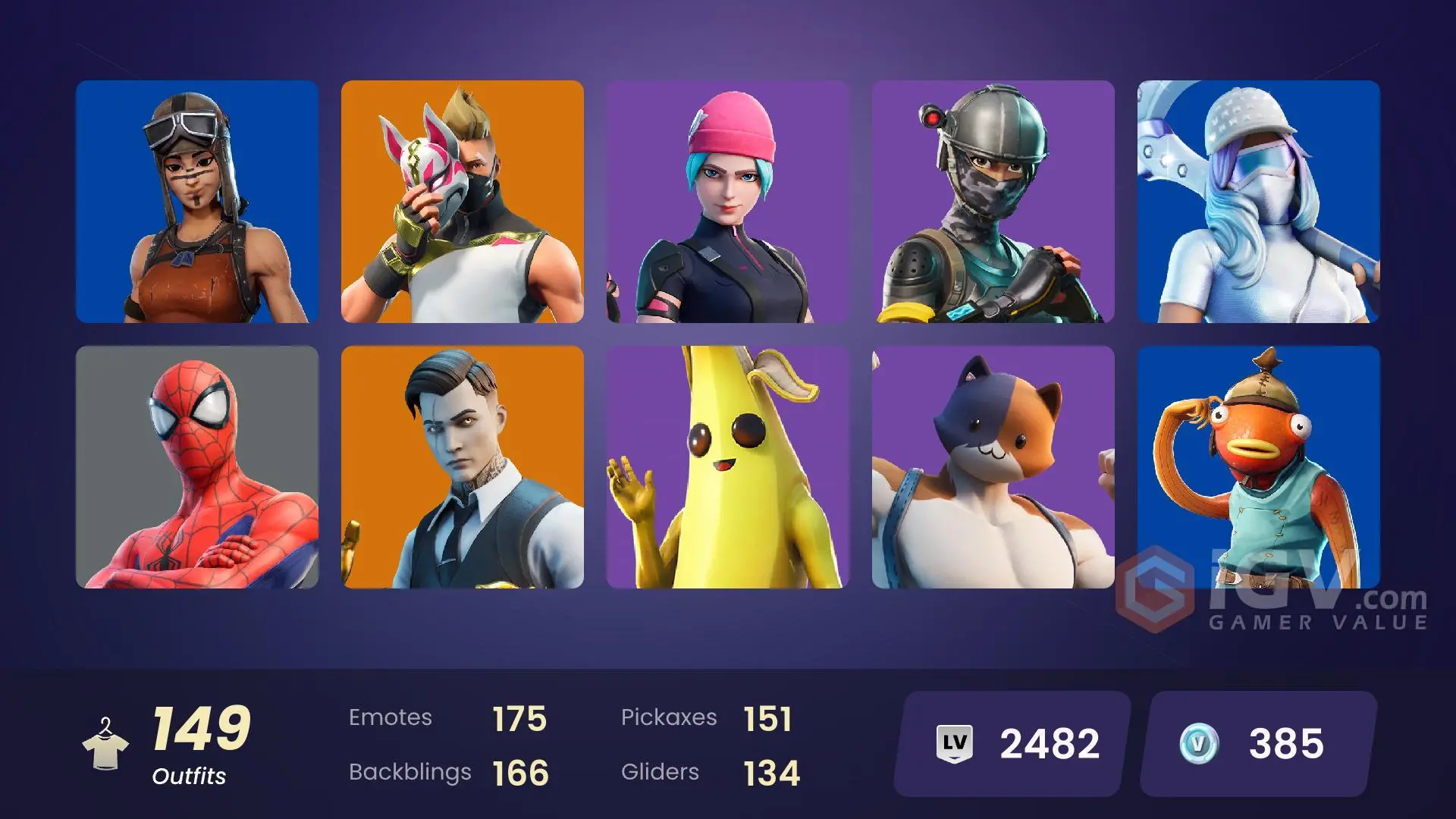 [PC/PSN/XBOX] 149 skins | OG STW | Wildcat | Elite Agent | Take The L ...