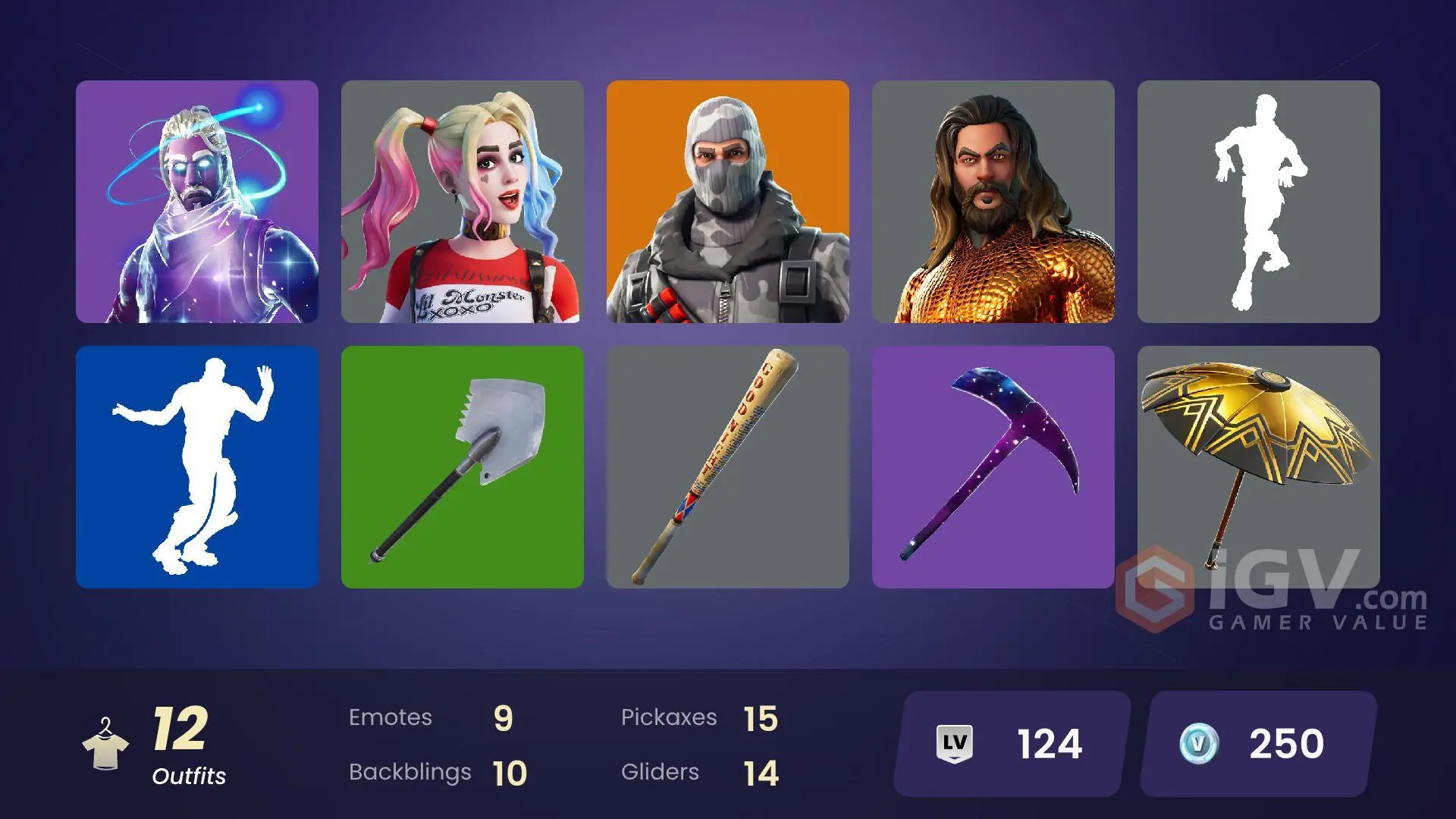 [PC/PSN/XBOX] 12 skins | Galaxy | Havoc | Sub Commander | Fade | Harley ...