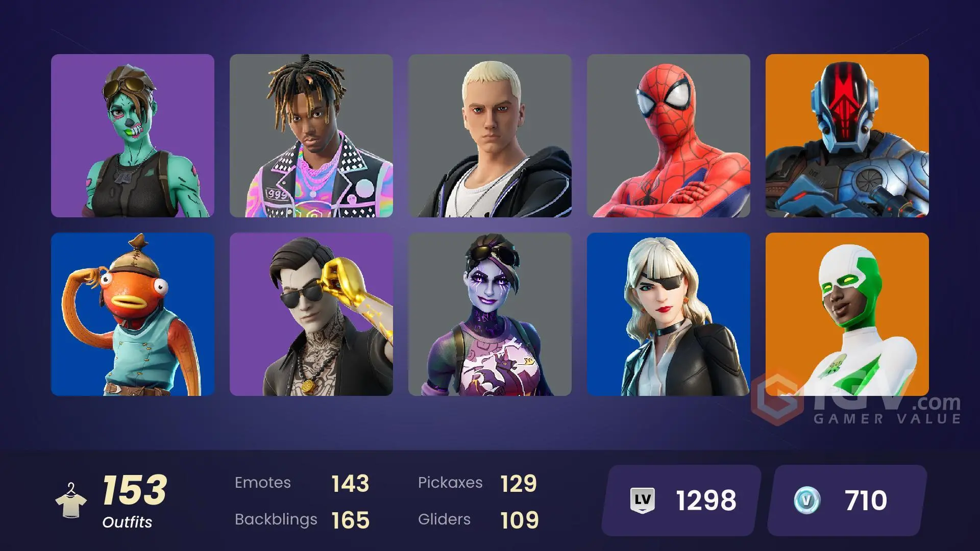 [PC/PSN/XBOX] 153 skins | Modena Icon(OG) | Peter Griffin | The Cube ...