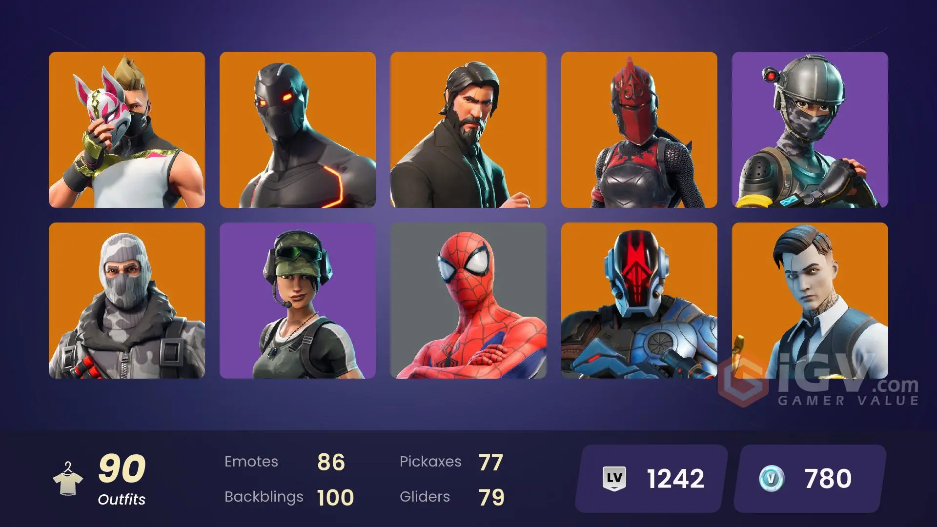 PC/PSN/Xbox/Nintendo 90 skins | OG STW | The Reaper | Elite Agent ...