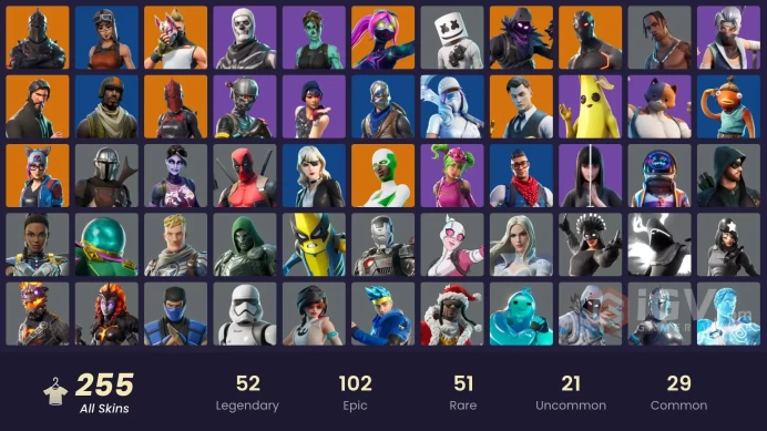 [PC] 252 Skins | OG STW | OG Renegade Raider | Og Skull Trooper | Black ...