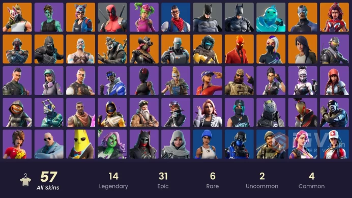 [PC/XBOX] 57 skins | Blue Team Leader | Merry Mint Axe | Blue Striker ...