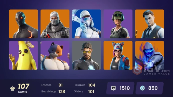 [PC/XBOX] 107 skins | Gold Brutus | Gold Midas | Sub Commander ...