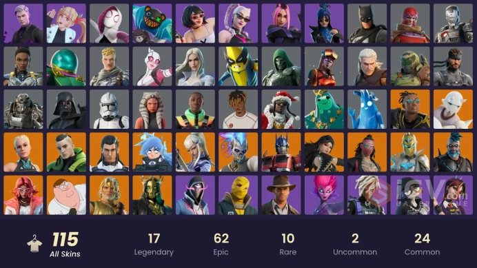 [PC/PSN/XBOX] 116 skins | Zeus | Paradigm (Reality-659) | Renzo the ...