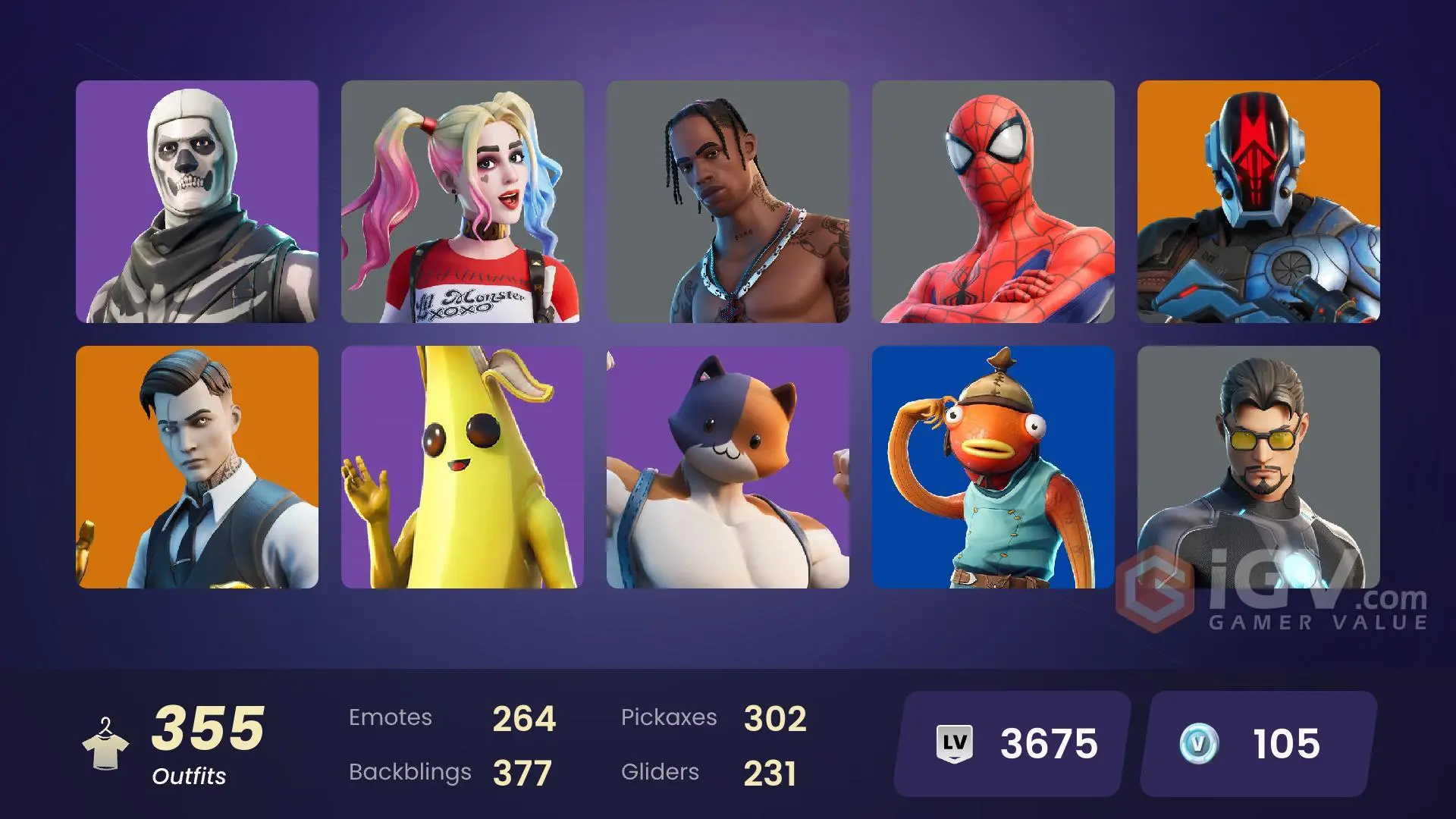 【PC + OTHER】355 skins Travis Scott | Astro Jack | Gold TNTina | Gold ...