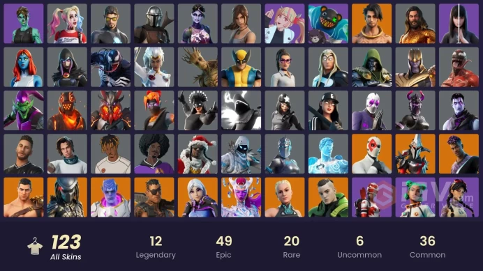 [PC/PSN/] 122 skins | P | Fade | Wild Card | The Cube Queen | Eternal ...