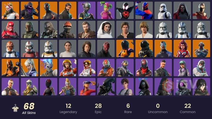 [PC/XBOX] 68 skins | The Reaper (OG) | Elite Agent (OG) | Take The L ...